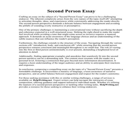 Second Person Essay.pdf