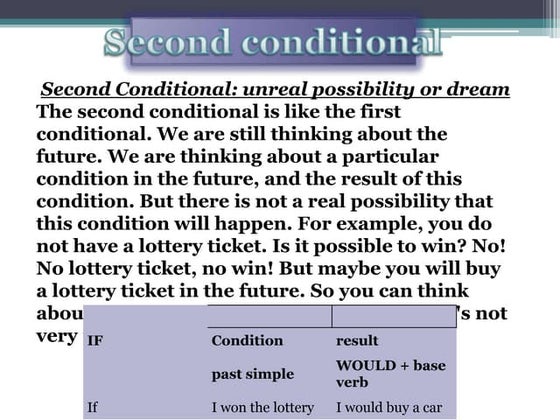 Conditional | PPT