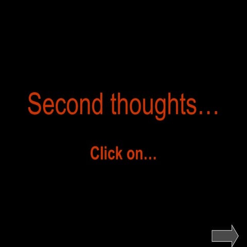 Second Thoughts | PPSX