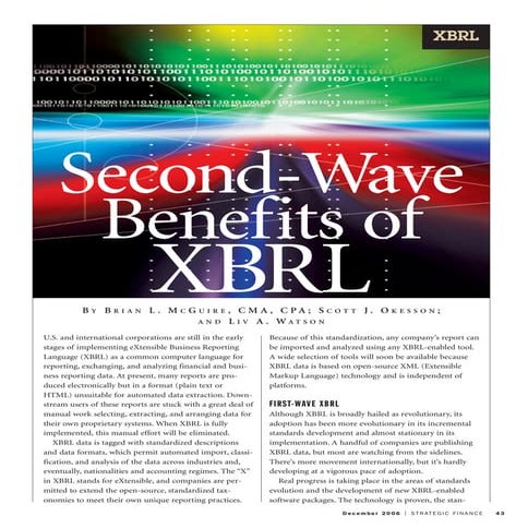 Overview of XBRL | PPTX