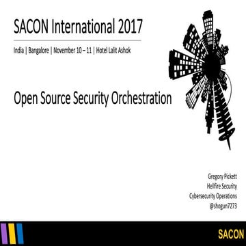 SecOps Workshop (Gregory Pickett) | PDF