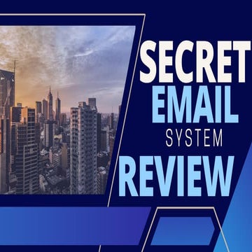 secret Email system Review | PDF
