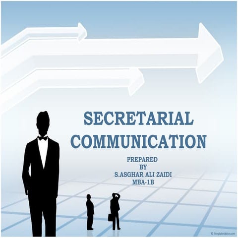 Secretarial Communication | PPT