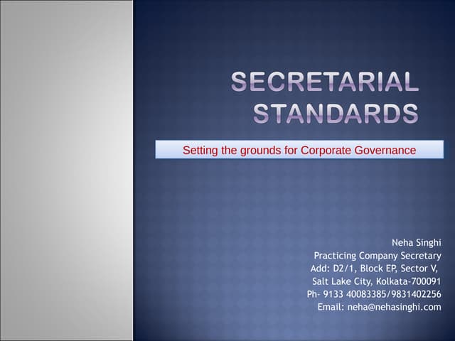 Secretarial audit checklist | PDF