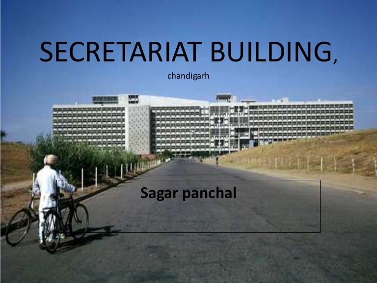 Secretariat building, chandigarh