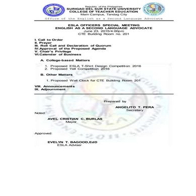 Secretary final copy | DOCX