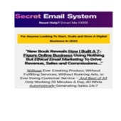 Secret Email System | PDF