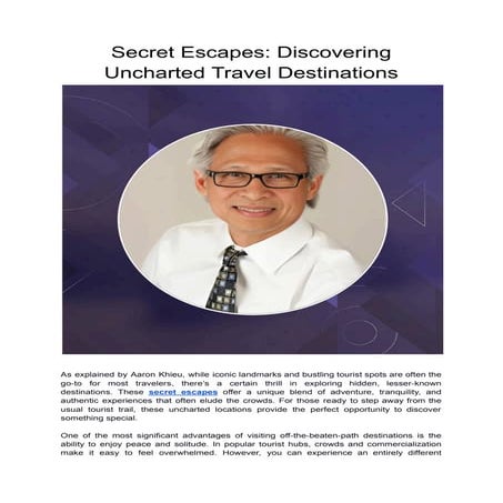 Secret Escapes_ Discovering Uncharted Travel Destinations.pdf