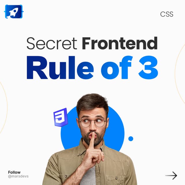 Secret Frontend Rule of 3 | PDF