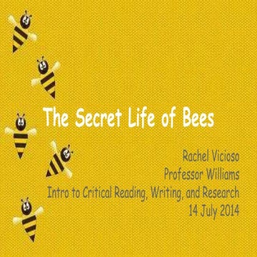 The Secret Life of Bees | PPTX