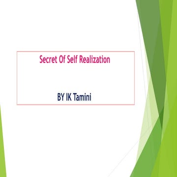 Secret of Self Relialization_Kshemaraja.pptx