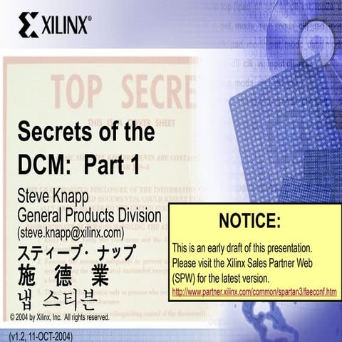 Secrets of the DCM___________________.ppt