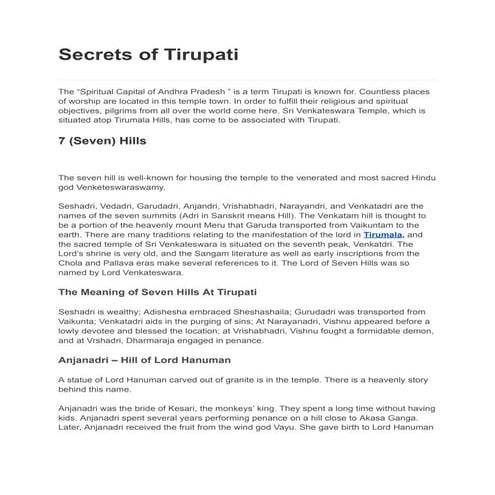 Secrets of Tirupati.pdf