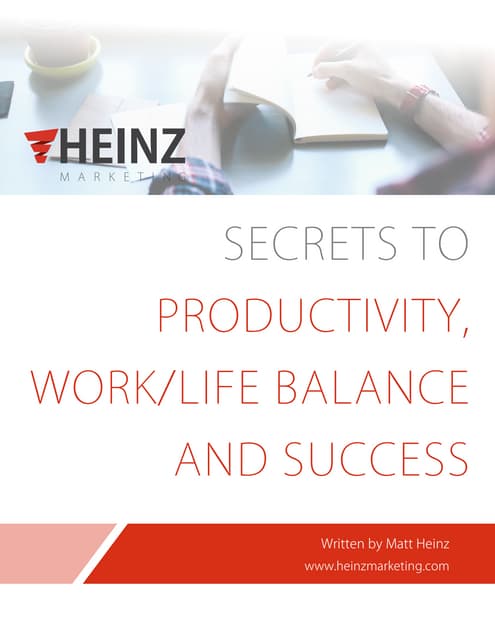 Improving productivity at workplace | PPTX