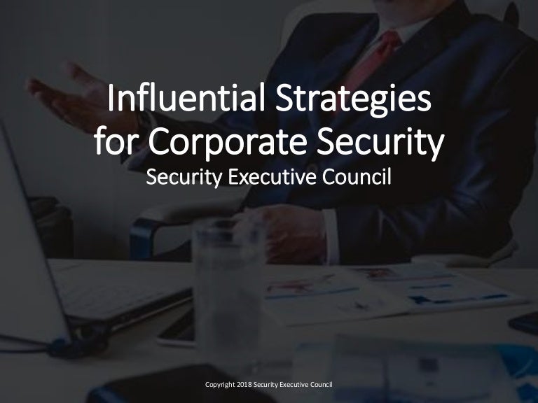 Security Goals Strategies Objectives And Tactics
