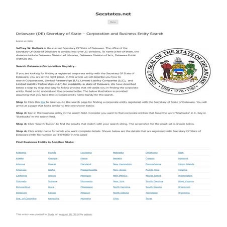 Secstates.net delaware de-secretary_of_state__corporation_and_business ...