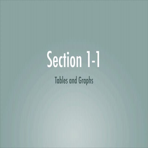 Section 1-1 | PPT