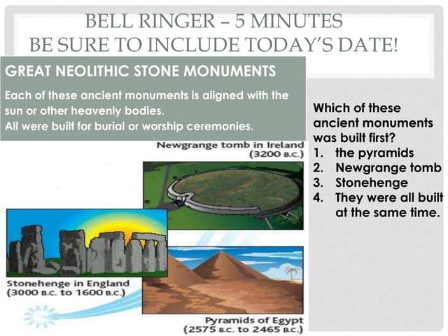 Early humans and the agricultural revolution powerpt