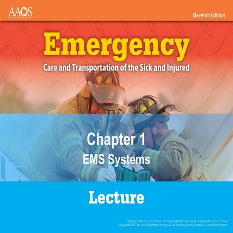 Chapter 1 Powerpoint - Emergency Medical Responder | PPT