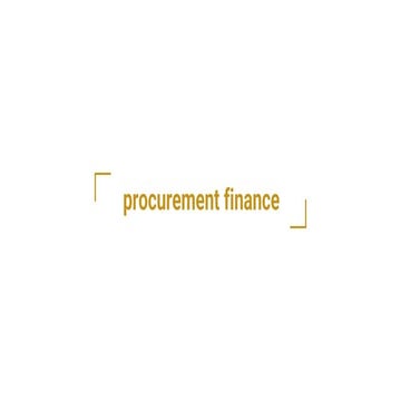 Procurement Finance | PDF