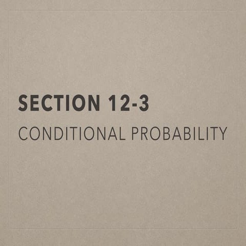 Section 12-3 Algebra 2 | PDF