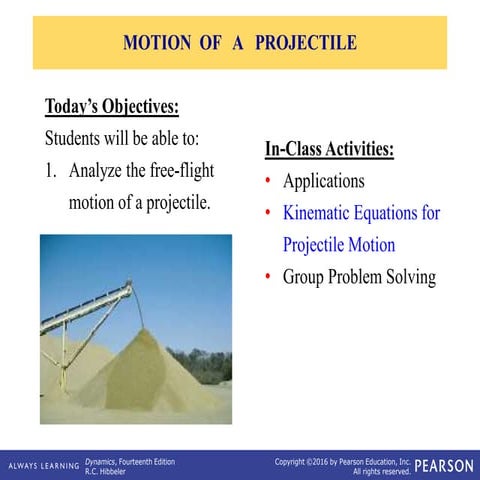 Projectile Motion Science 9 Quarter 4.ppt