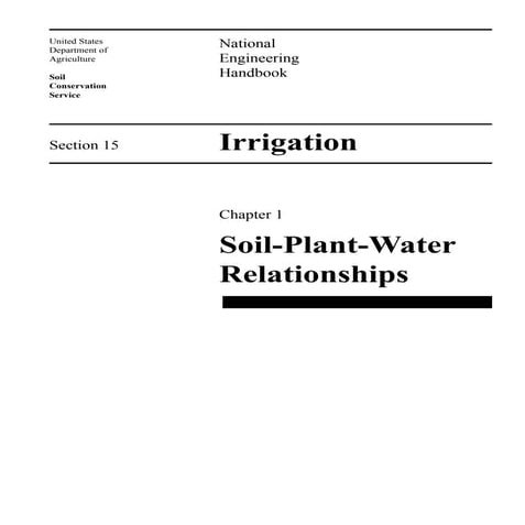 Section 15. Irrigation, Chapter 1. Soil-Plant-Water Relationships.pdf