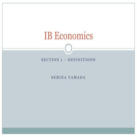 Section 1 definitions | PPTX