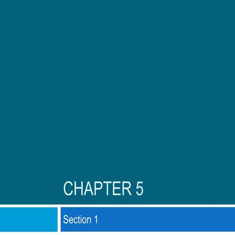 WH Chapter 5 Section 1 Notes | PPT