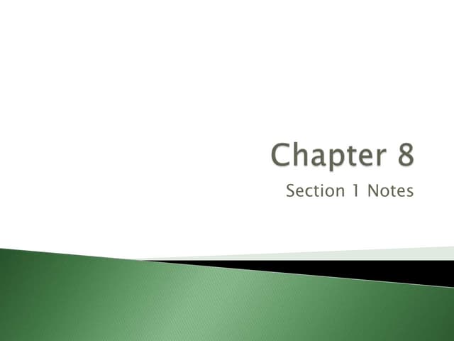 WH Chapter 8 Section 1 Notes | PPT WH Chapter 8 Section 1 Notes | PPT
