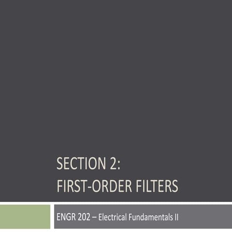 SECTION 2 First Order Filters analysis.pdf