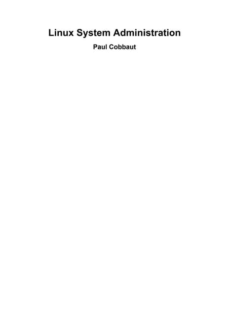 Section 2 topics package management Linux Administration.pdf Section 2 topics package management Linux Administration.pdf