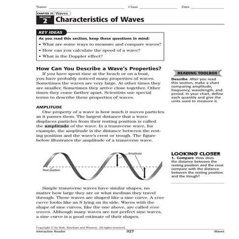 Section 2 wave motion9ghi.pdfgrade 9 read | PDF