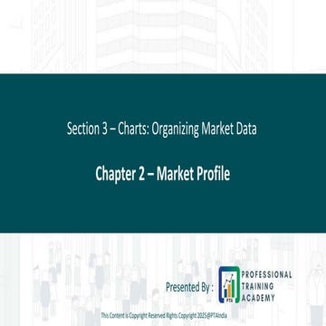 Section 3 - Chapter 2 - Market Profile - CMT Level 2 Short Notes | PDF