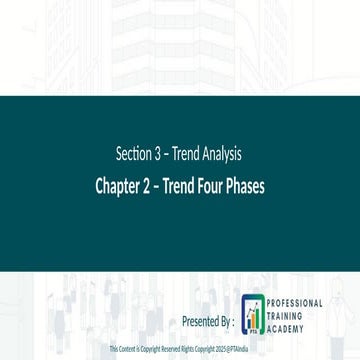 Section 3 - Chapter 2 - Trend Four Phases - CMT Level 1 2025 | PPT