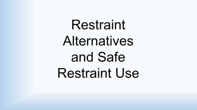 Restraints | PPTX