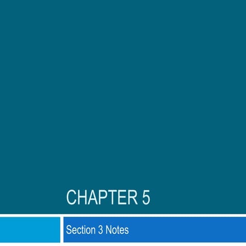 WH Chapter 5 Section 3 Notes | PPTX