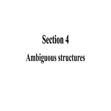 Section 4 - Ambiguity.pptx
