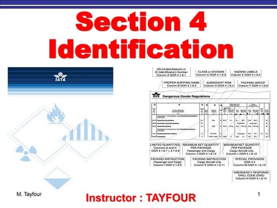 Dangerous Goods Presentation | PPT