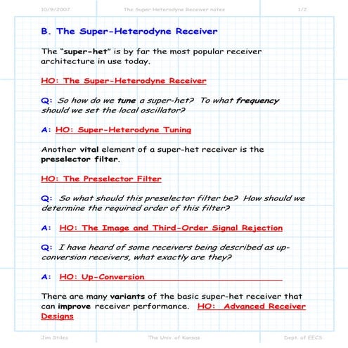 section_4B_The_SuperHet_Receiver_package.pdf | Digital Audio | Computer ...