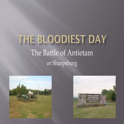 The Battle of Antietam | PDF