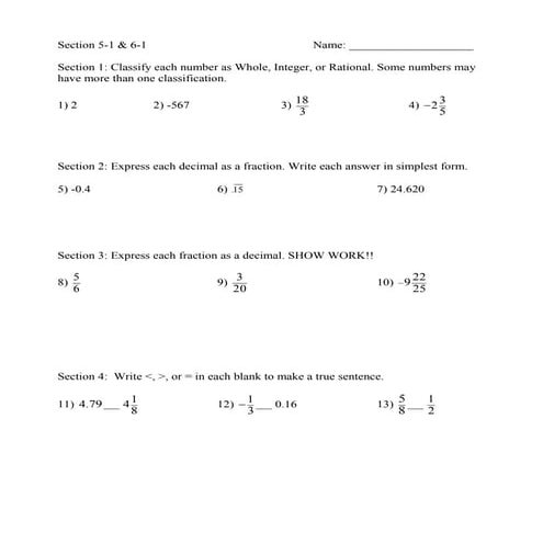 Section 5 1 and 6-1 hw | DOC