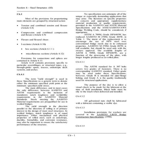 Section 6 .steel nscp commentary | DOC