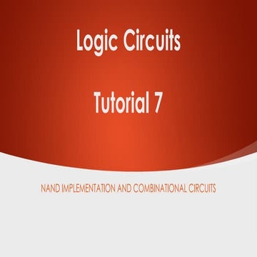 Section 6.pptx Logic design is the foundational process | PPTX
