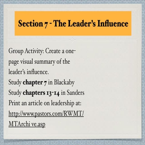 Section 7 l influence part 2 | PDF