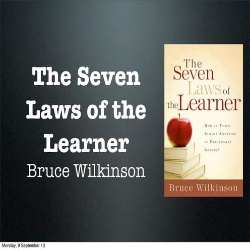 501 ICE Section 8: Law of the Learner | PDF