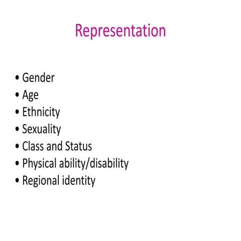 What Is Representation | PPT