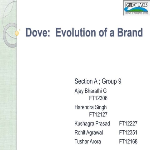 dove case study | PPTX