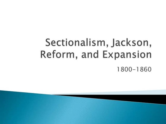 Sectionalism | PPT