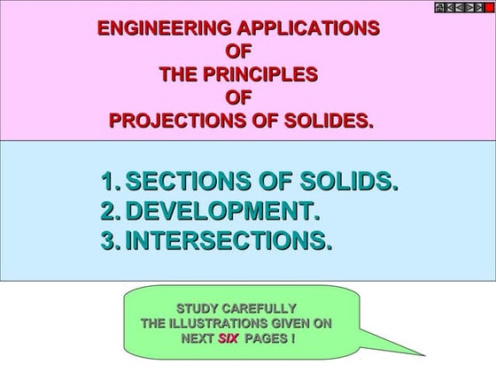 Section of solids - ENGINEERING DRAWING/GRAPHICS | PPT